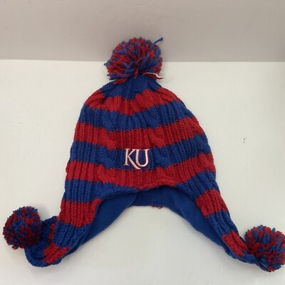 Beanie NCAA Kansas University Jayhawks Adidas Winter Hat Knitted Cap | eBay