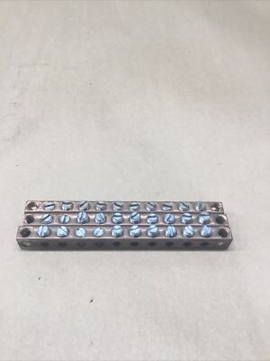COPPER Ground Bar 12 Holes Buss Bar #703K127 Lot Of 3 | eBay