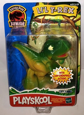 Jurassic Park Junior jr. Playskool LI'L T-REX tyrannosaurus rex ...