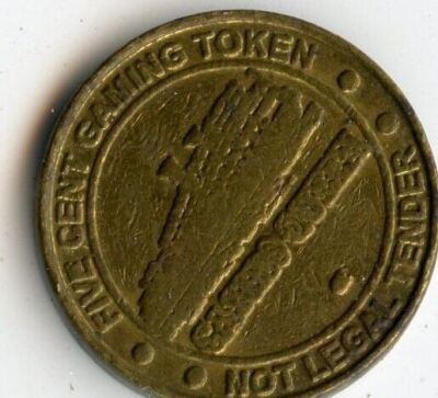 5 Cent Casino Slot Token: Casino Queen East St. Louis, Missouri | eBay