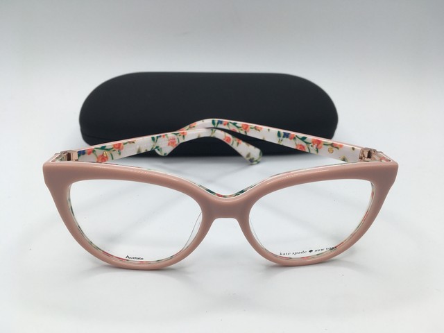 Kate Spade Eyeglasses Cherette 0q1z SLM Pink POI 52mm for sale online ...