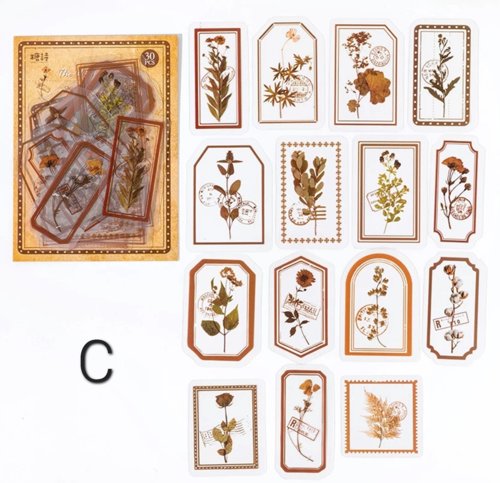 dried flower stickers autumn leaves flower plant transparent ...