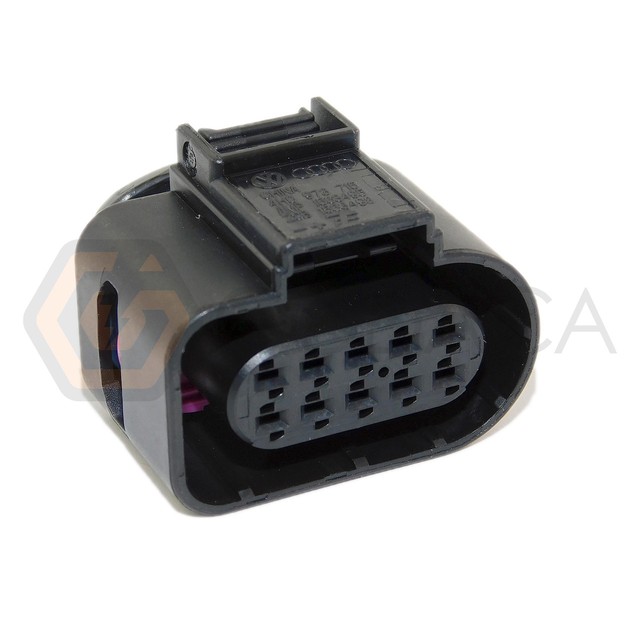 1x Connector 10 pin 10-way for Power Steering Audi VW 4H0 973 715 w/out ...