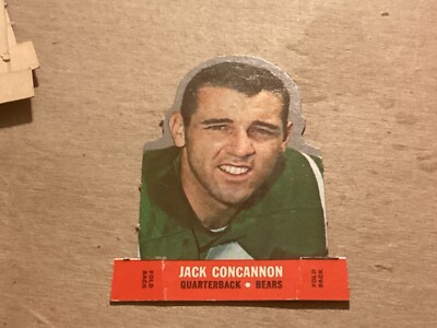 Jack Concannon 1968 Topps Stand-Ups Rookie RC - Great Condition - See ...