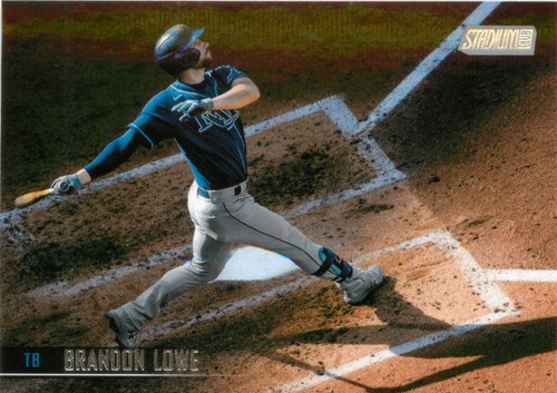 Brandon Lowe 2021 Topps Stadium Club Baseball Card #257 Tampa Bay Rays ...