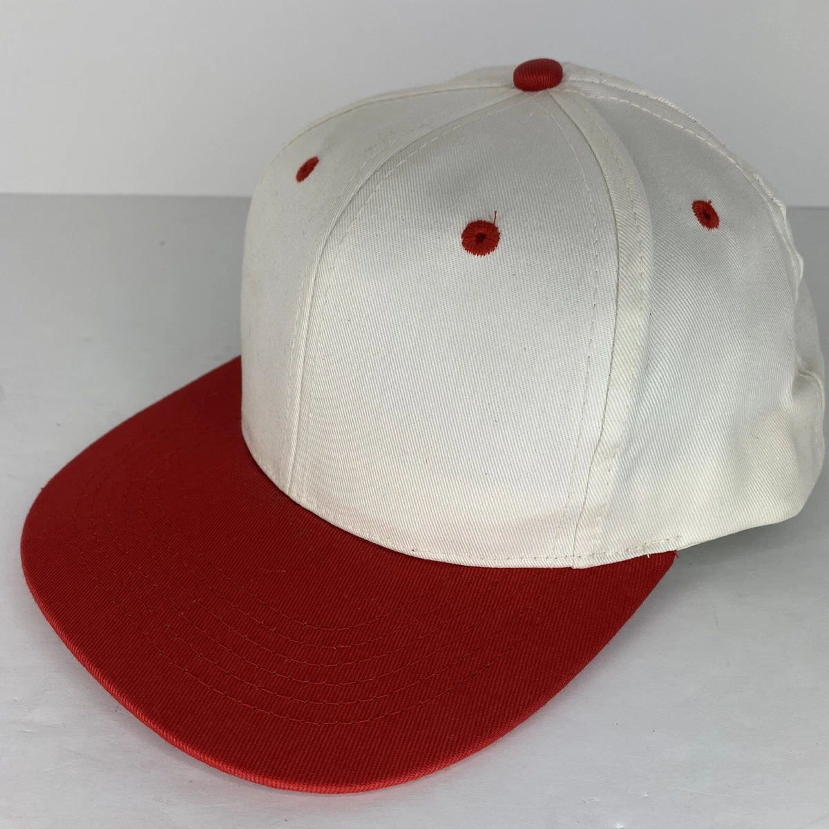 Red Blank Snapback