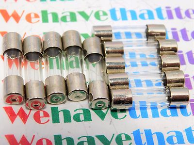 GMA FAST BLOW GLASS FUSE / 1.6amp / 5x20mm / 10 PIECES (qzty) | eBay