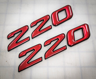 220 fender badge, Challenger, Charger, Ram, RT, SRT, MOPAR, DODGE ...