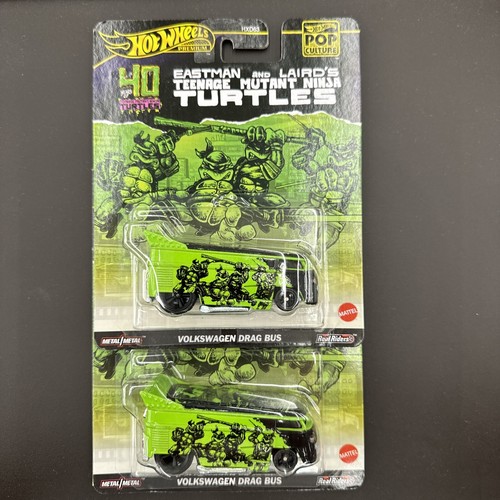 2024 Hot Wheels Pop Culture Teenage Mutant Ninja Turtles VW Drag Bus ...