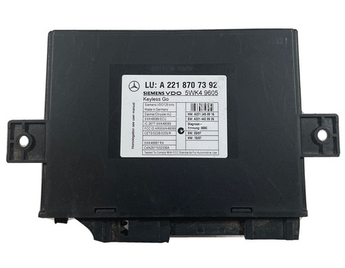 2007-2010 Mercedes W221 S400 S550 CL550 Keyless Control Module A 221 ...