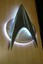 metal Wall art Star trek signs logo LED lit home decor plasma cut steel ...