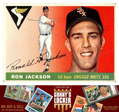 1955 Topps Ron Jackson 66 Chicago White Sox | eBay