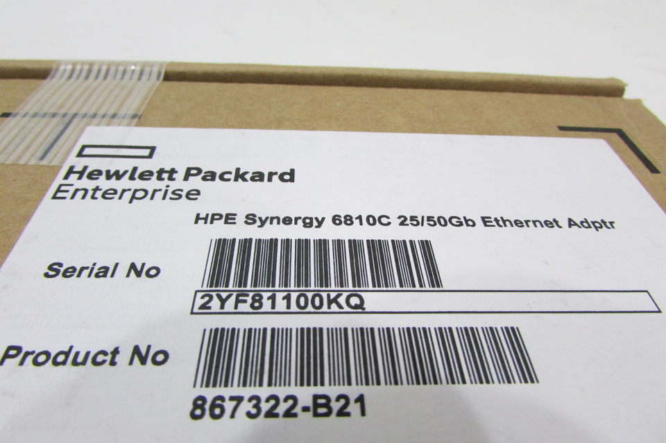 New! HP 867322-B21 HPE Synergy 6810C 25/50Gb Ethernet Adapter Module | eBay