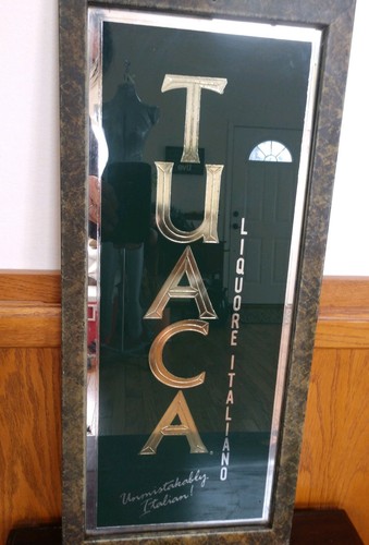 Tuaca Italian Liqueur Bar Mirror Man Cave Decorative Advertising | eBay