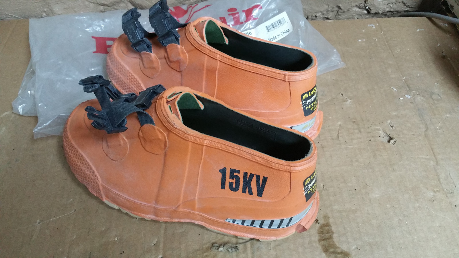 LACROSSE POWER-PRO 15KV EH SAFETY OVERSHOES, ASTM F1117 SIZE 7 | eBay