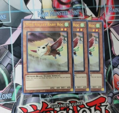 Yugioh Mist Valley Baby Roc x3 GFTP-EN076 1st Ed Ultra Rare NM | eBay