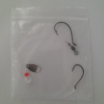 Fluke - Summer Flounder - Big Bait Fluke Rigs. Sliding hook rig | eBay