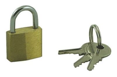 1 x Padlock for use with MCB Lock Devices, Rotary Isolator Switches ...