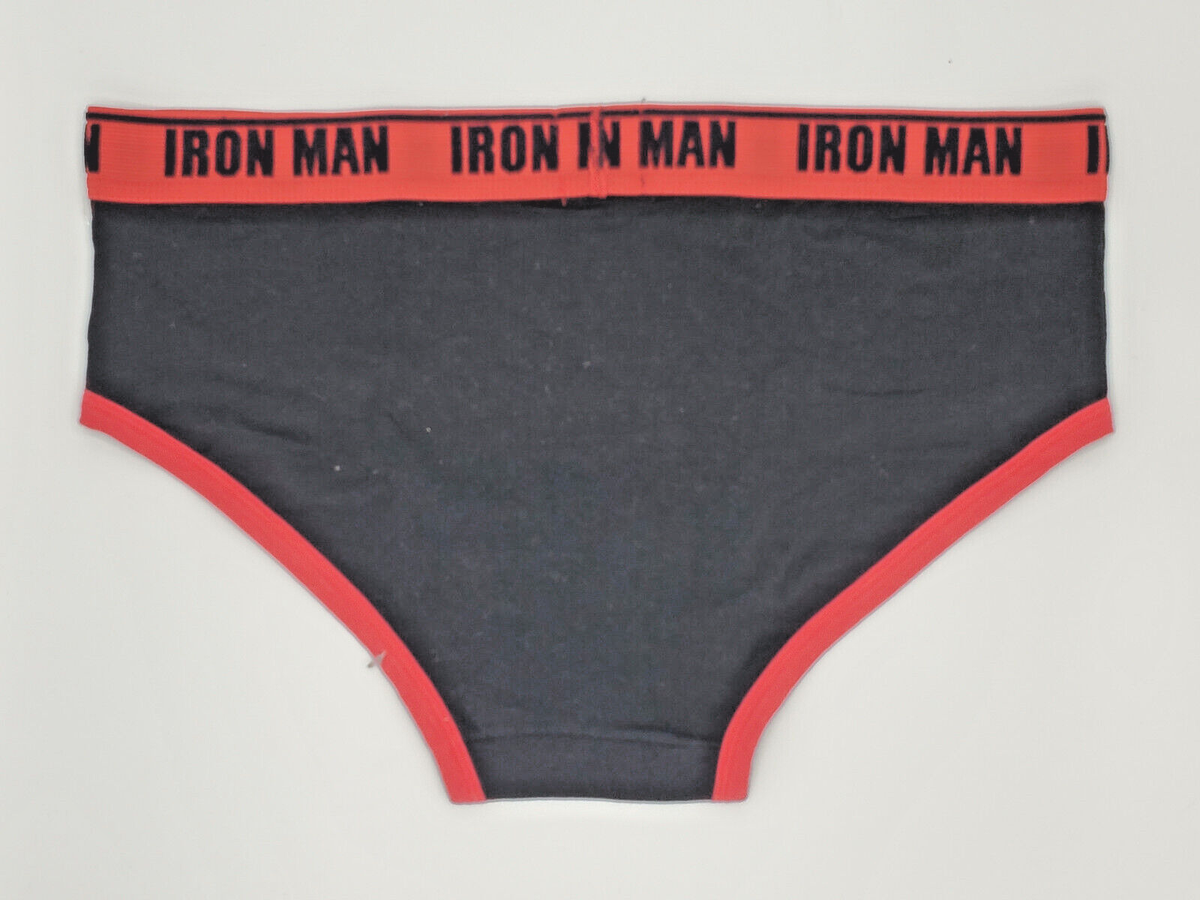 Men's Marvels Iron Man Classic Logo Boxer Briefs Size Marvel's Iron Man ...