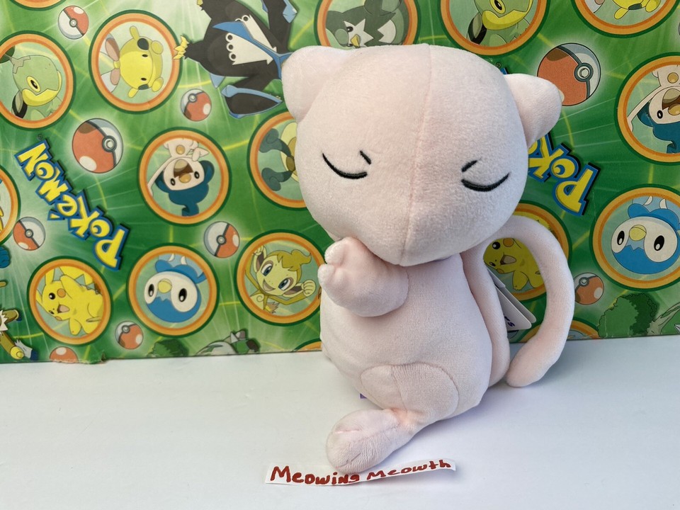 Pokemon Plush MEW T-Arts Sleeping Friend Tomy Poke doll figure stuffed ...