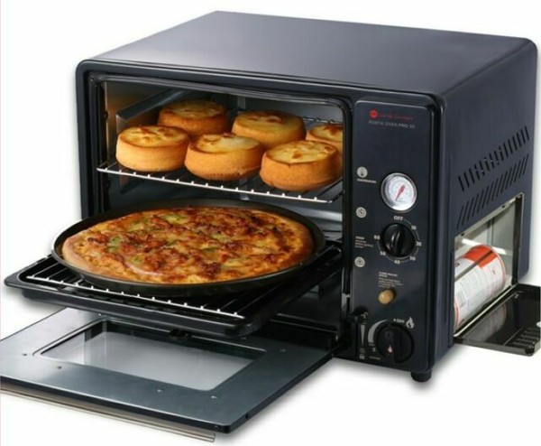 Portable Oven Pro 30 Litre CPL Camping Gas Cartridge Crusader Caravan ...