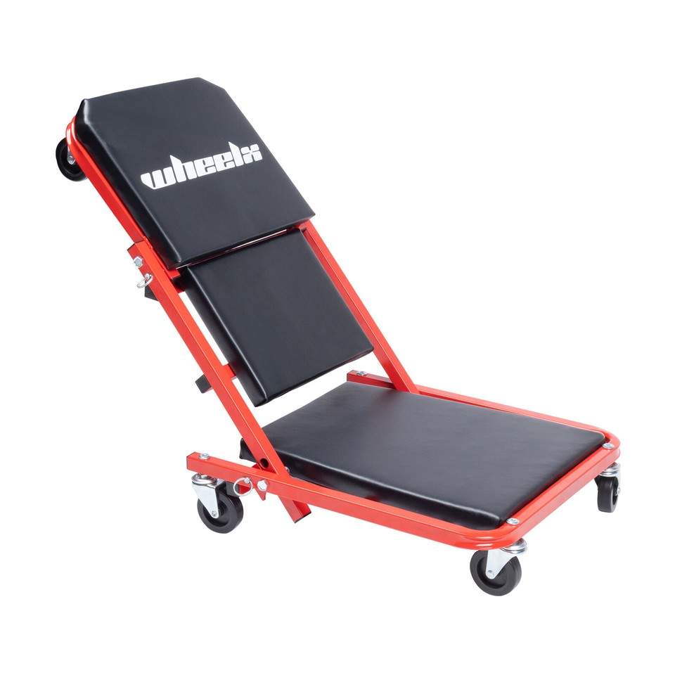 3 in 1 36" Car Foldable Rolling Garage Mechanic Creeper Roller Seat ...