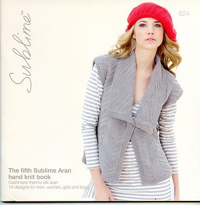 The Fifth Sublime Aran Hand Knit Book #624 -Knitting Patterns for Men ...
