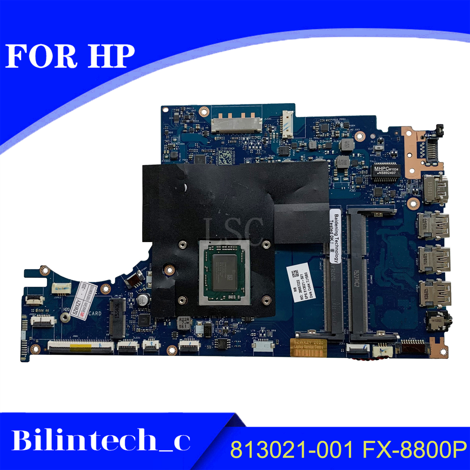813021-001 813021-601 FX-8800P FOR HP Envy M6-P113DX 15Z-AH Motherboard ...