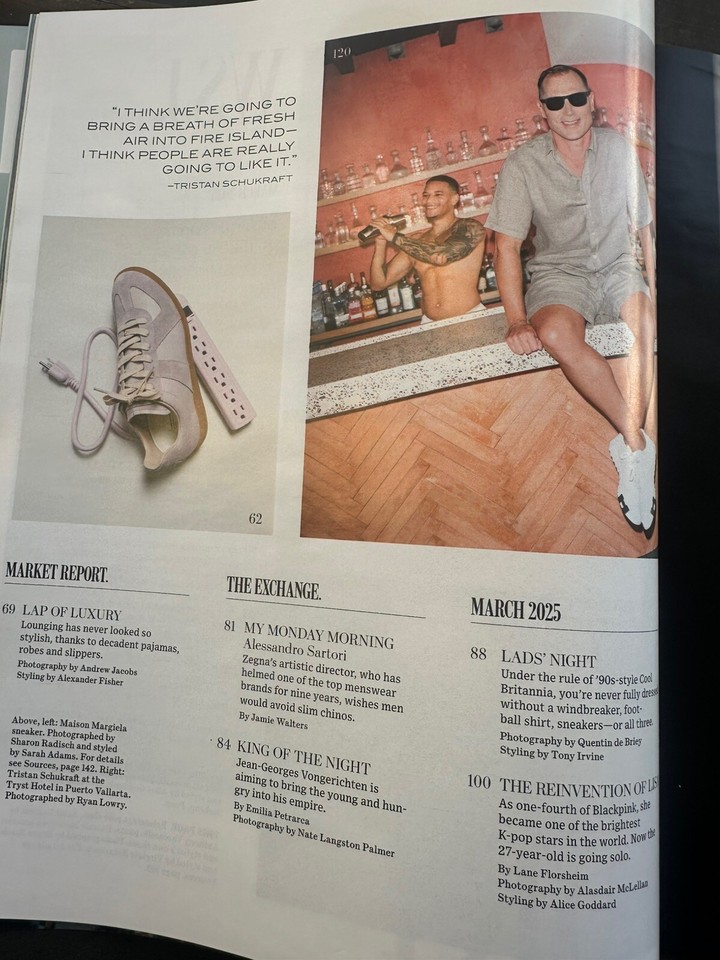 WSJ Magazine Wall Street Journal 2025 March Issue 161 Lisa Pop Idol On ...