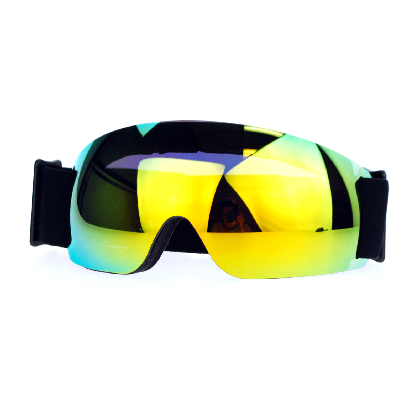 Snowboard Ski Rimless Sports Goggle Color Mirror Antifog Double Lens | eBay