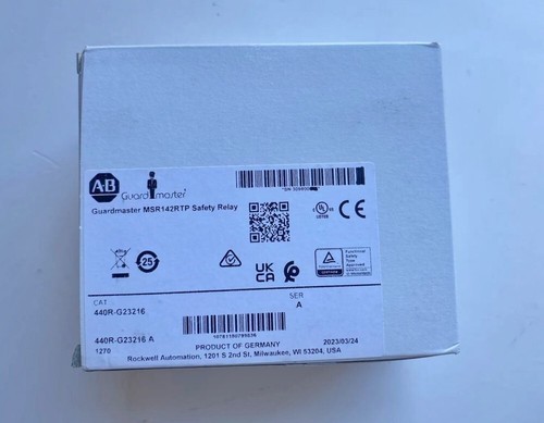 440R-G23216 Allen Bradley 440RG23216 GuardMaster MSR142RTP Safety Relay ...