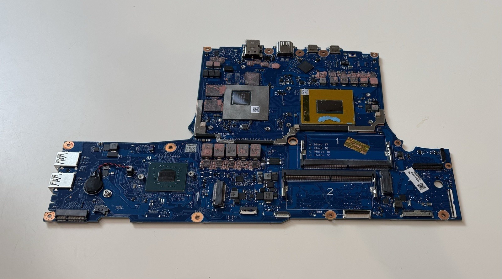 Acer Predator Helios Neo 16 Motherboard i5-13500X 2.5GHz GeForce ...