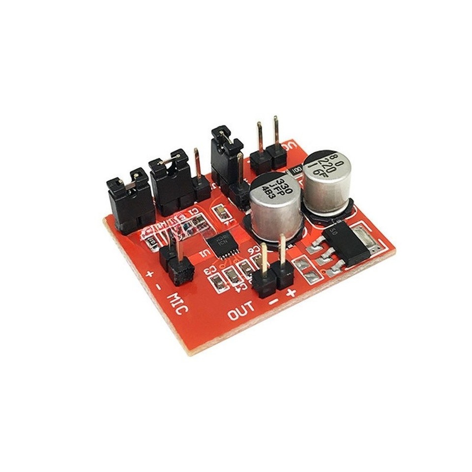 Microphone Audio Enhancement PCB with AGC Function for Low Voltage Use ...