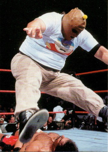 Golga Earthquake WWF Comic Image Trading Card wrestlers WWE Wrestling ...