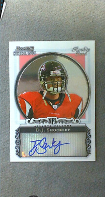 2006 Bowman Sterling Rookie Autograph #BS-DS D.J. Shockley RC Auto ...