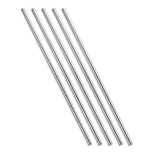 5 PCS 304 Stainless Steel Rods 5mm x 300mm for DIY Model Plane Shaft | eBay