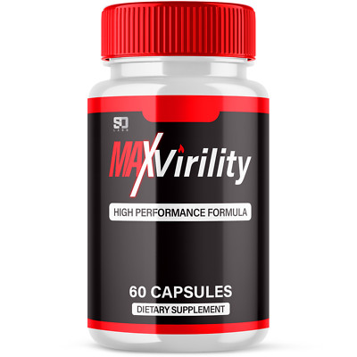 Max Virility Male Health Pills Boosts Stamina and Energy 60 Capsules | eBay