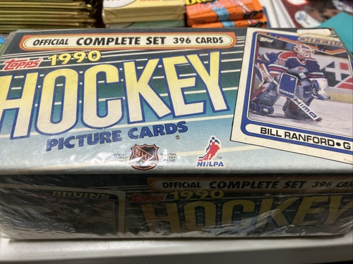 Topps 1990 Hockey - Complete Set of 396 Picture Cards NHL New Unopened ...