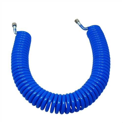 Compressor Air Line Hose 10M Coil 10 Metre Coiled For Air Tools 1/4 ...