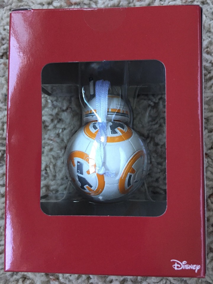 Disney Star Wars BB-8 Hallmark Christmas Ornament Box 2018 NEW NIB BB8 ...