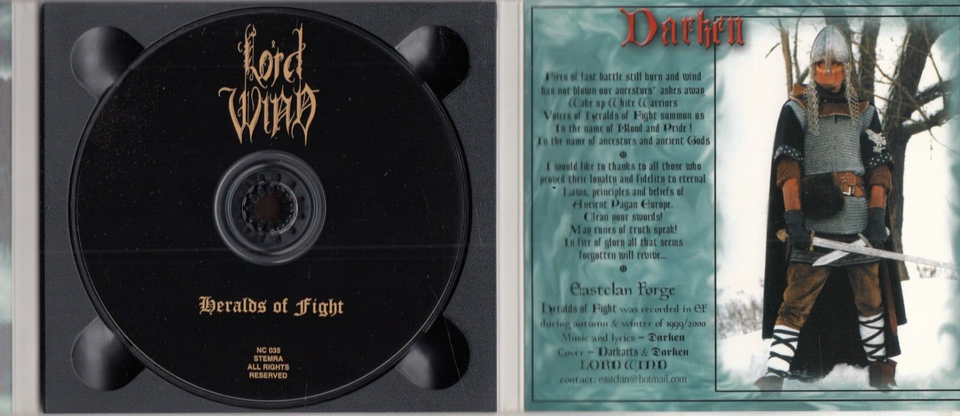 Lord Wind ‎- Heralds Of Fight CD 2000 IMPORT DIGIPAK METAL | eBay