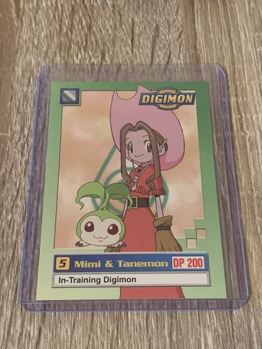 SHIPS SAME DAY Digimon Animated Series Trading Card #5 Mimi & Tanemon 8 ...