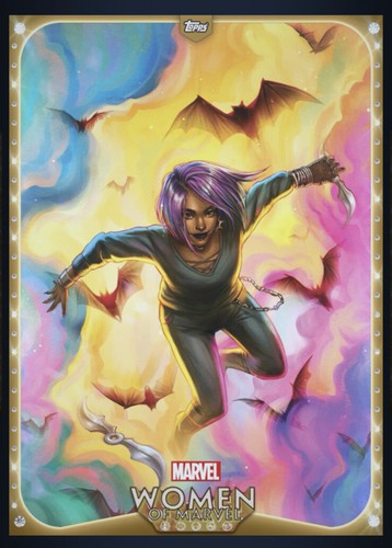 Topps Marvel Collect! Women of Marvel 2023 BRIELLE BROOKS Gold Motion ...