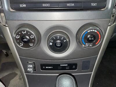 2009-2013 Toyota Corolla Manual Climate Control Panel HAC | Genuine OEM