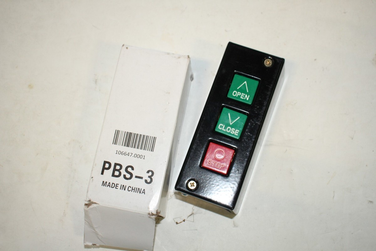 Three Button Door Switch
