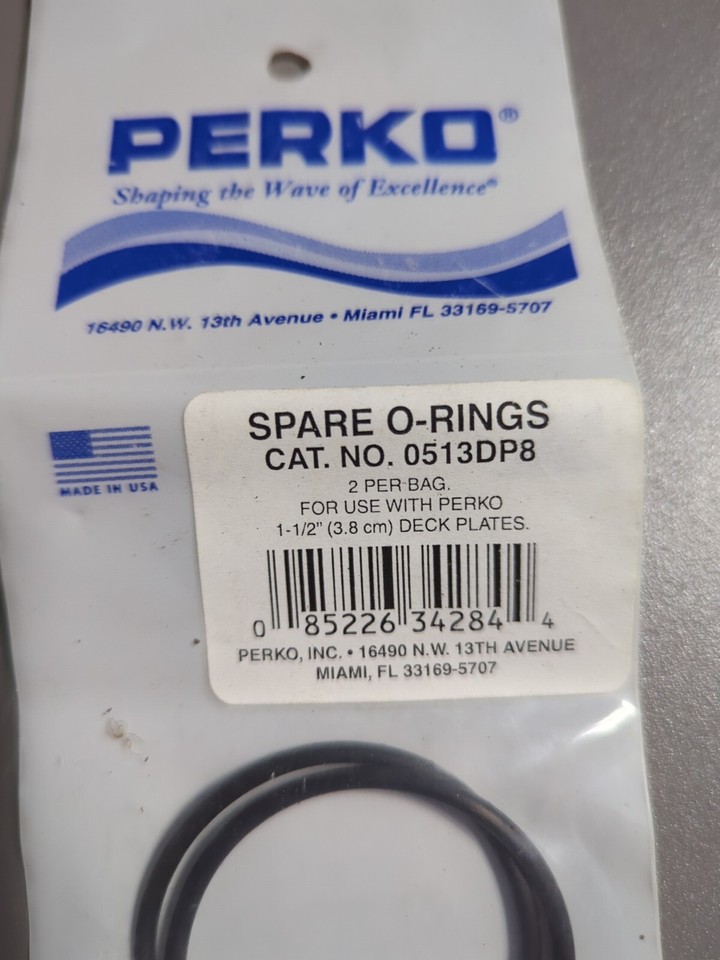 Perko 0513DP8 Spare O-Rings for Fuel Water & Plain Fills New ...
