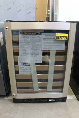 GE Monogram ZDWR240NBS 24" Stainless 57-Bottle Wine Reserve NOB #153137 ...
