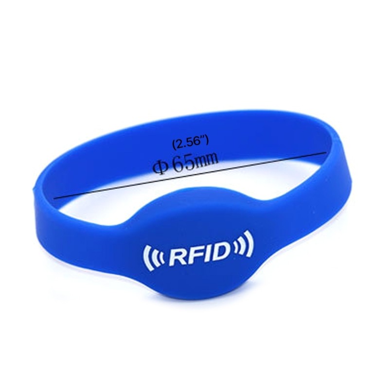 125Khz Wristband Silicone Rfid Bracelet Door Entry Access Control ...