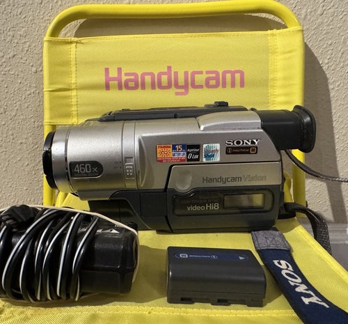 Sony Handycam CCD-TRV308 NTSC Hi8 Camcorder w/Nightshot TESTED WORKING ...