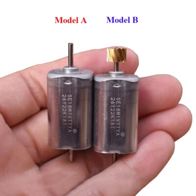 DC 12V 6-Pole Rotor Mini 18MM*18MM Dual Shaft Square Motor Rail Train ...